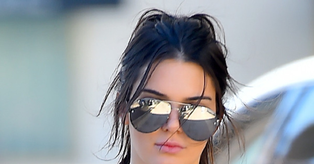 Kendall Jenner Risks a Serious Nip Slip With Plunging Top - E! Online Kendall Jenner Risks a Serious Nip Slip With Plunging Top - E! Online